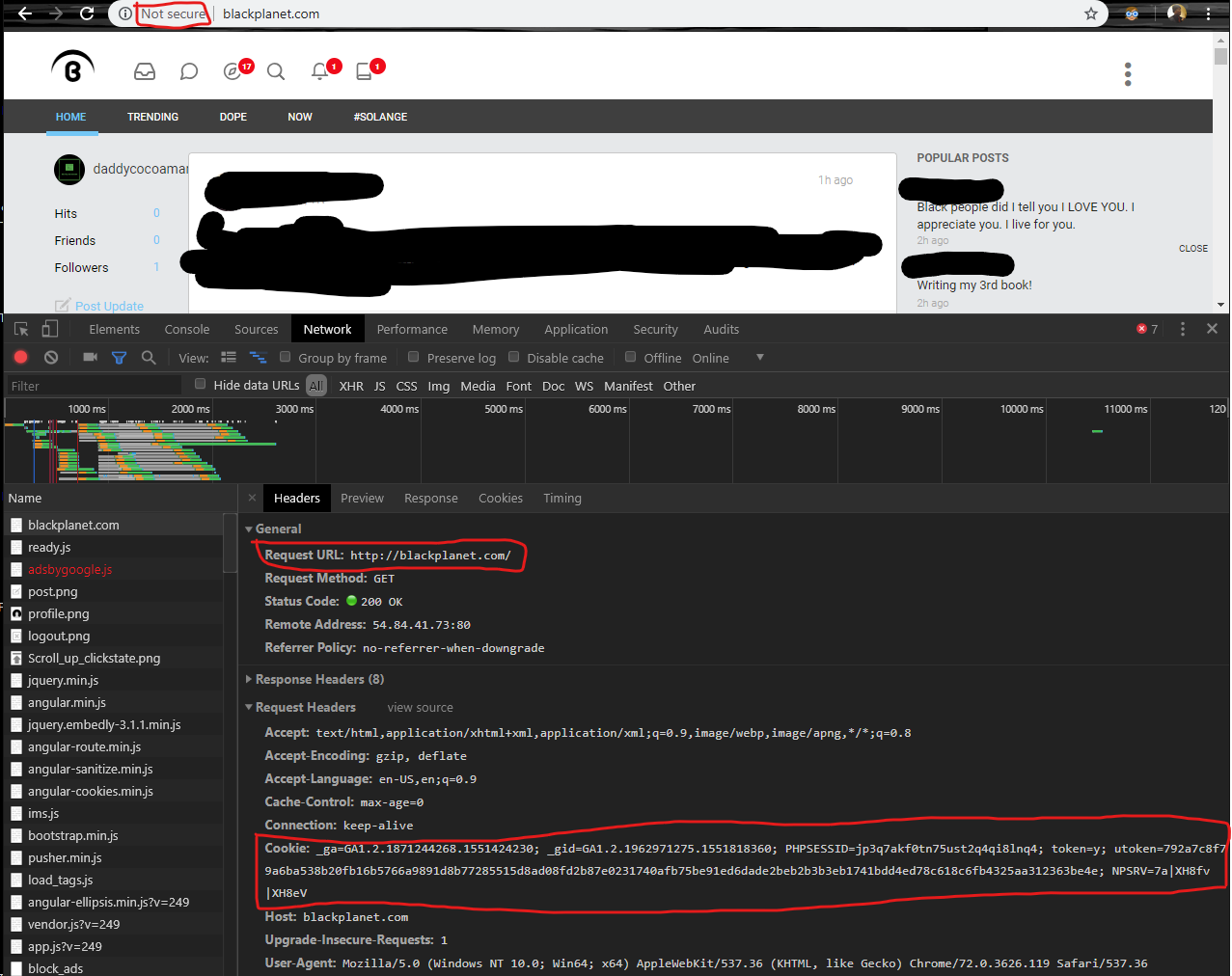 BlackPlanet: Why Proper SSL Implementation Matters | daddycocoaman