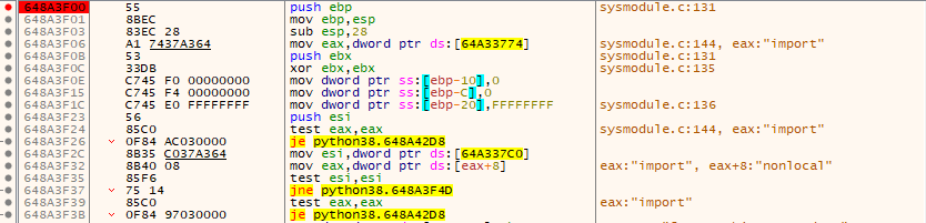 Bypassing Python38 Audit Hooks Daddycocoaman